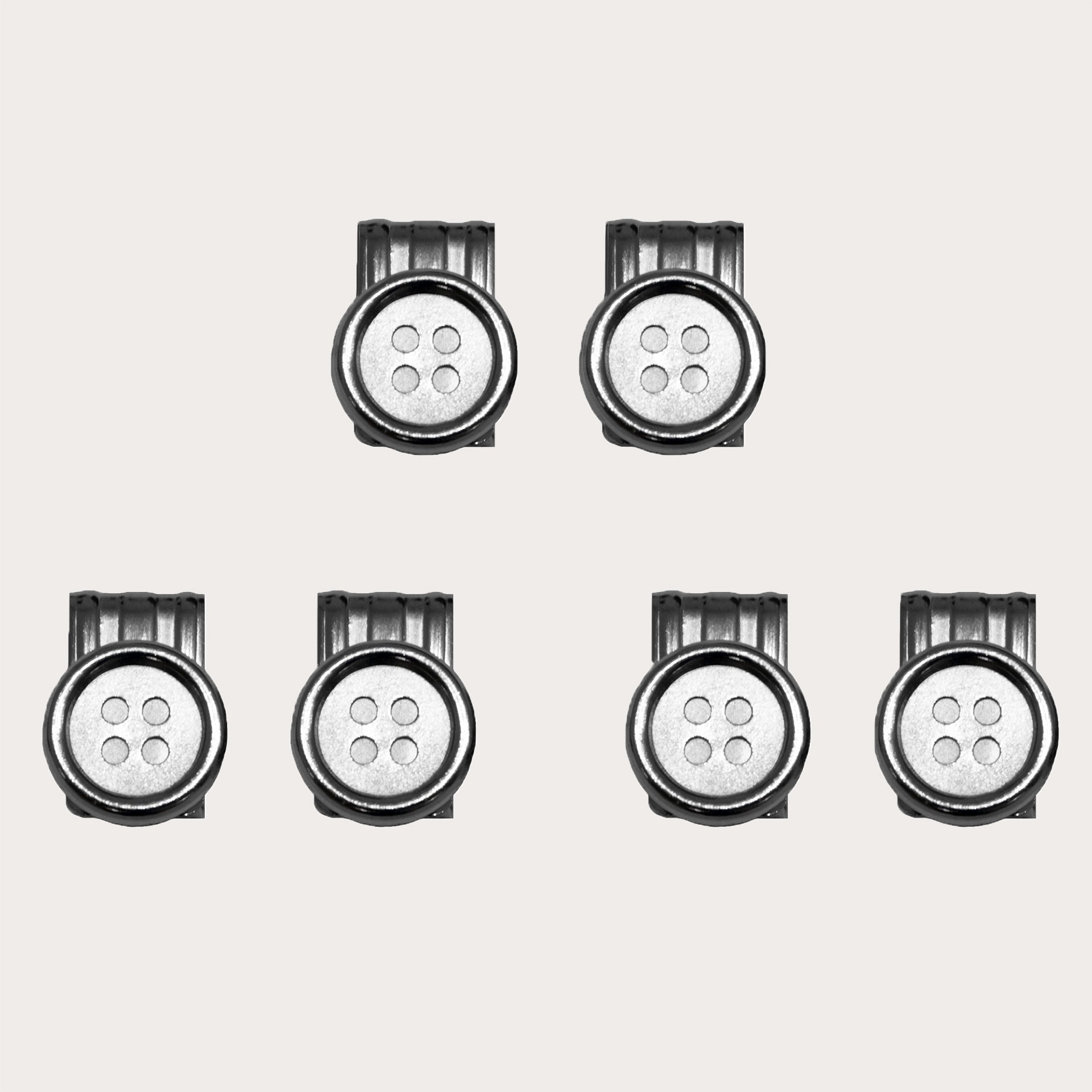 Brucle Button Clips for Suspenders | High-Quality Accessories