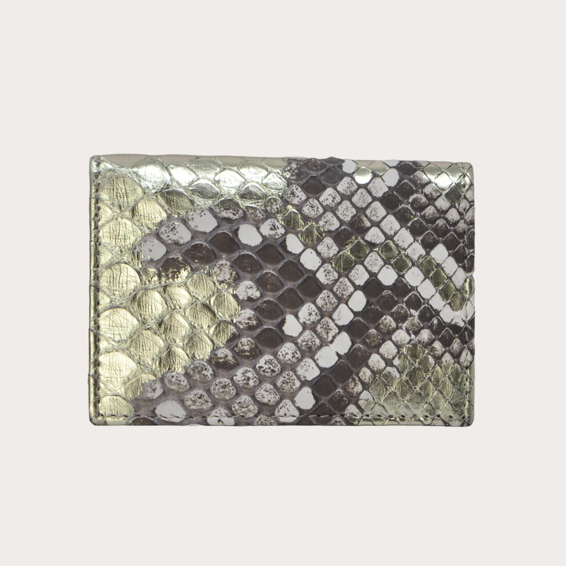 Python credit card holder, platinum