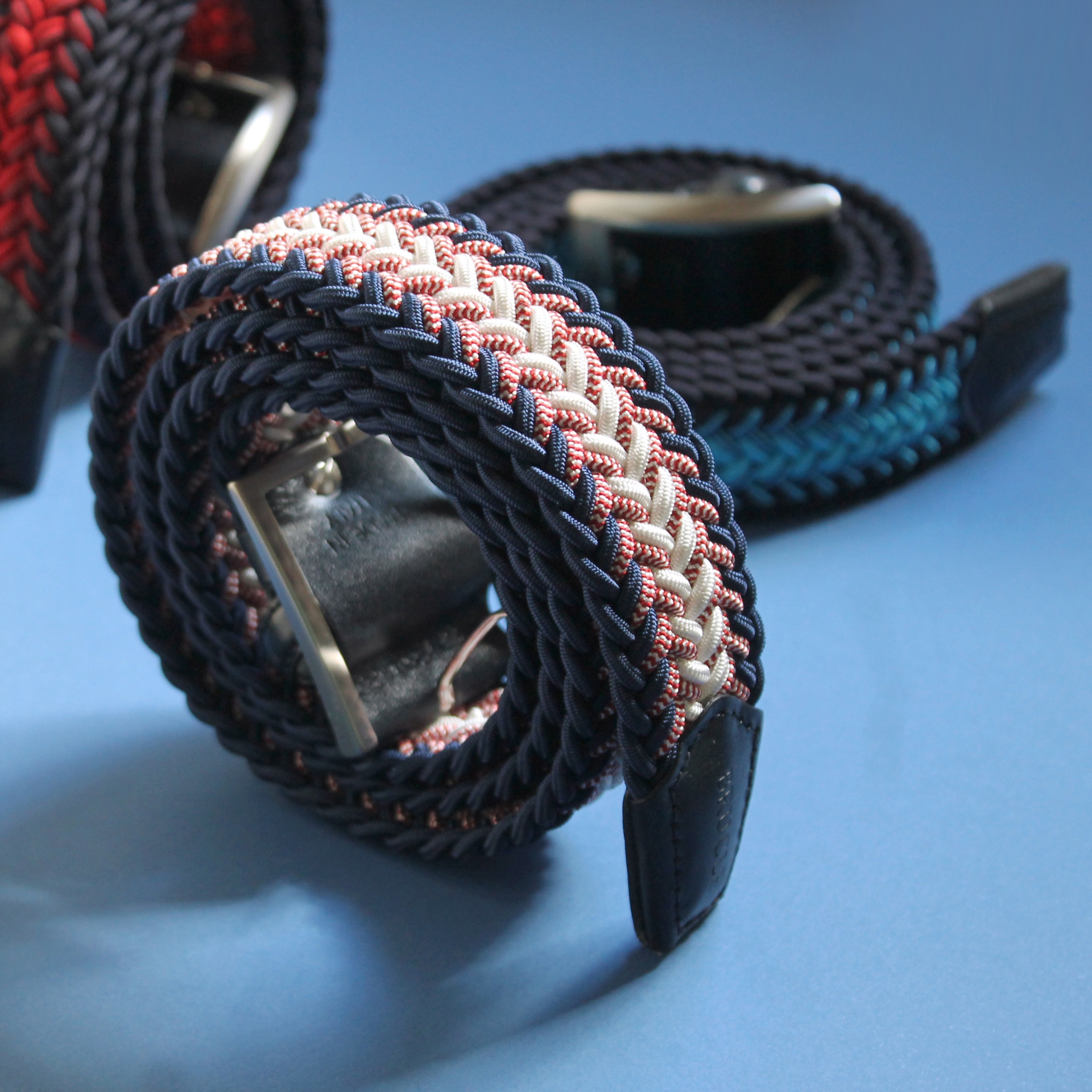 Braided belt for men's